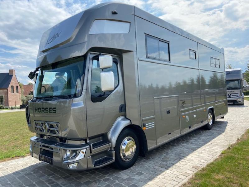 AKX Renault D-Range 4 horses - Stephex Horsetrucks