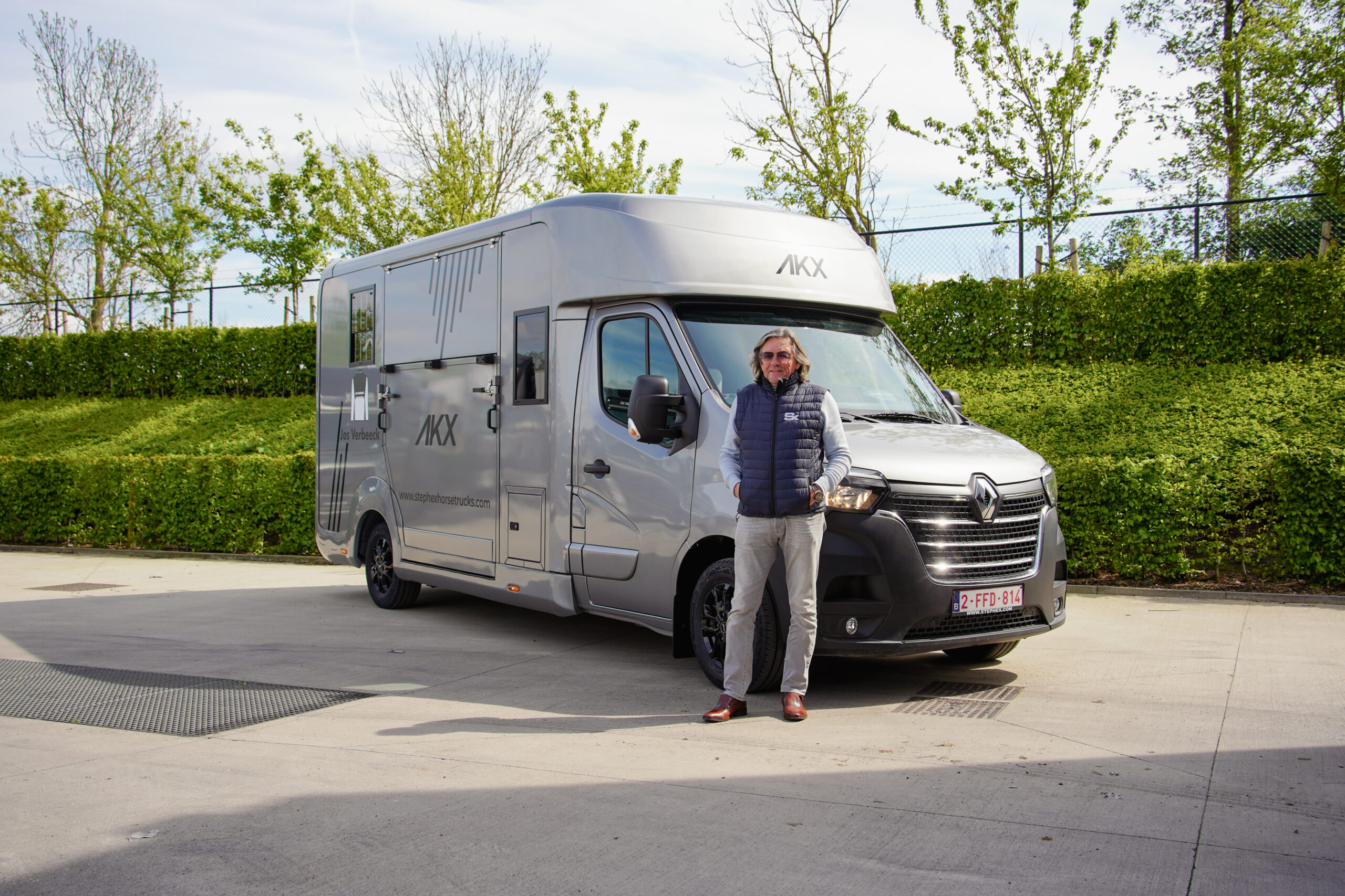 New AKX Ambassador: Jos Verbeeck - Stephex Horsetrucks